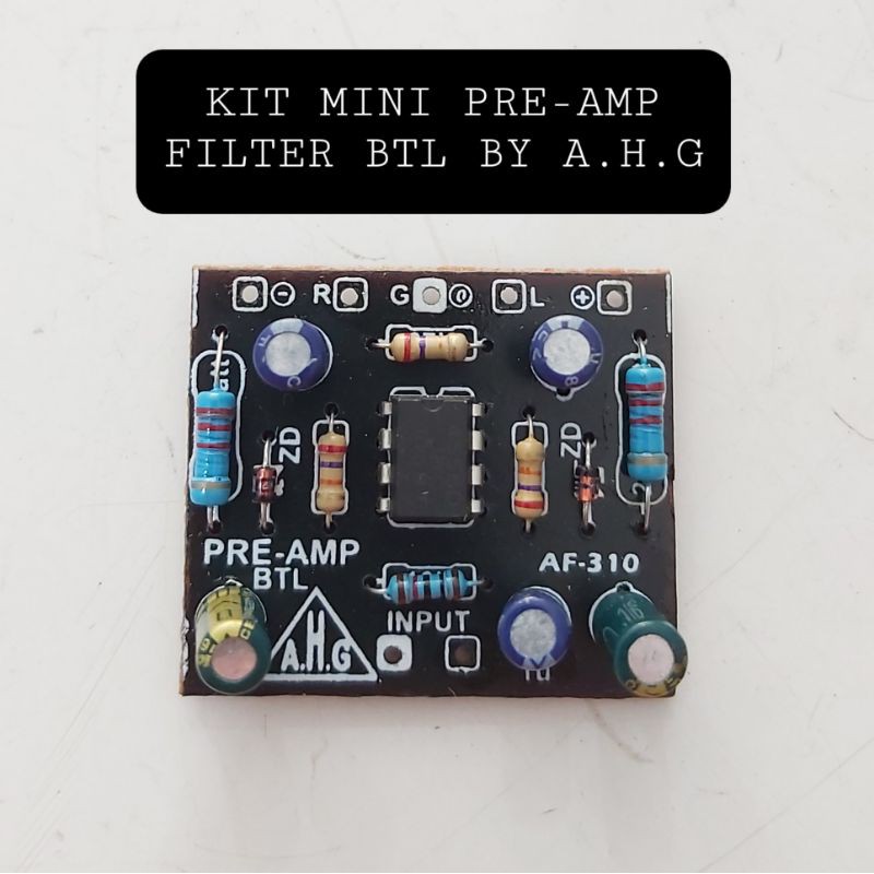 Kit PRE AMP BTL FILTER BTL AHG ELECTRONIC OCL | Shopee Malaysia