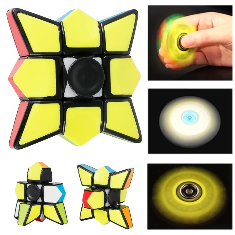 Fidget Spinner Cube 1x3x3 Spinner Speed Cube Puzzle Anxiety And Stress ...
