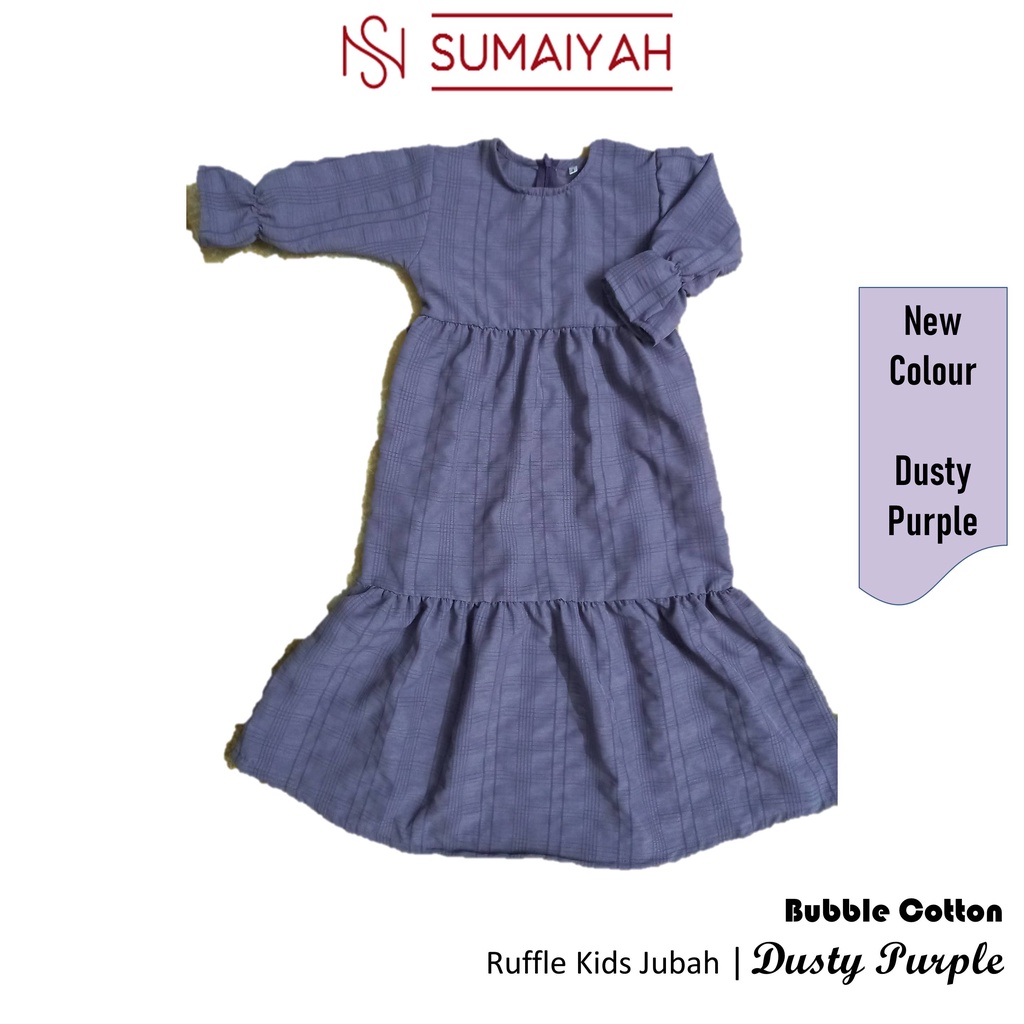 Bubble Cotton Jubah Budak ropol Kanak-kanak perempuan | muslimah kid ...
