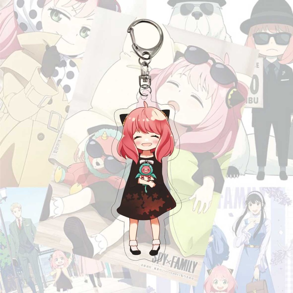 Spy x Family Key Chains Collection Gift - Anya Yor Loid Forger ...