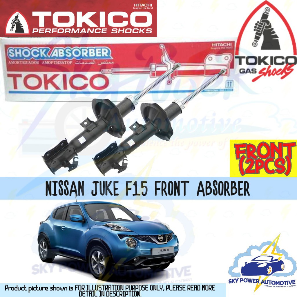 NISSAN JUKE F15 TOKICO (TKC) SHOCK ABSORBER (FRONT 2PCS) | Shopee Malaysia