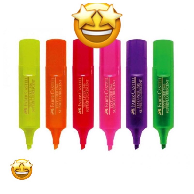 Faber-Castell Text liner 48/1546 Highlighter Pen🔥🔥 | Shopee Malaysia