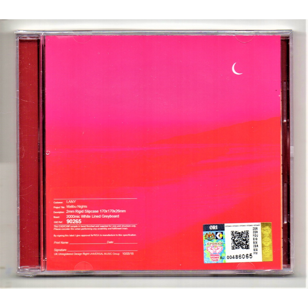 LANY - Malibu Nights ( CD ) | Shopee Malaysia
