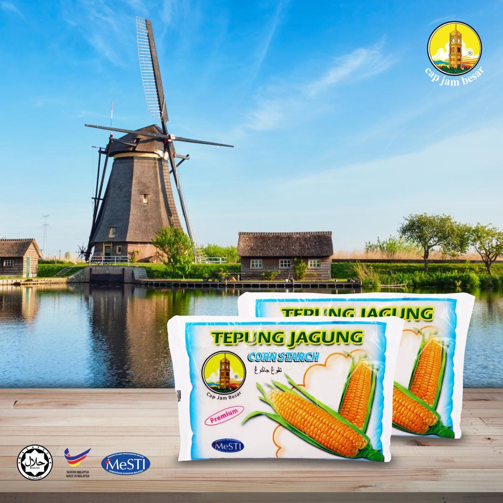 CAP JAM BESAR CORN STARCH / TEPUNG JAJUNG CAP JAM BESAR | Shopee Malaysia
