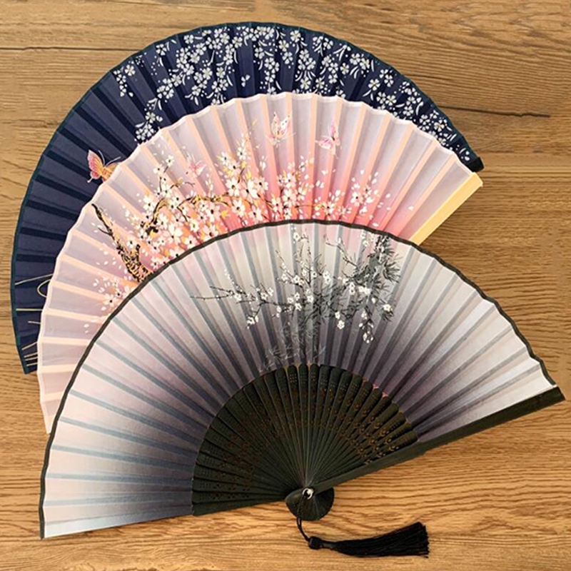 Chinese style antique Japanese retro Folding Fan | Shopee Malaysia