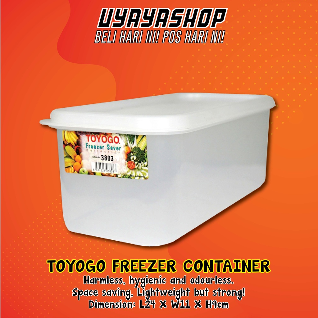 3 Layers Food Container Toyogo Freezer Container Food Storage Multi ...