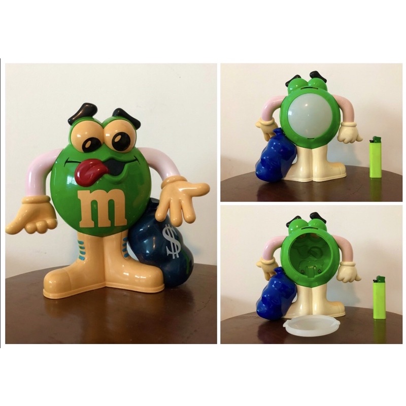 Vintage rare M&Ms coin box/ coin bank/ piggy bank/ money box/ tabung ...