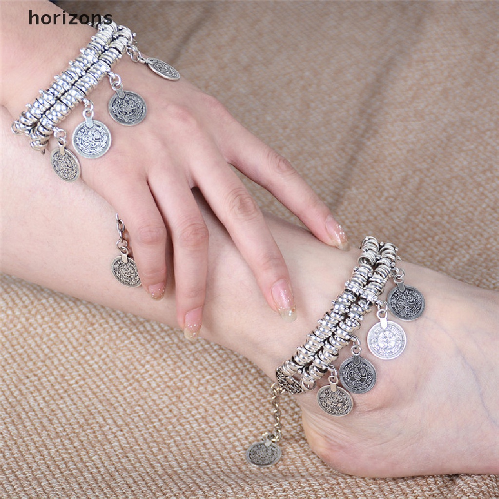 [horizons] Bohemian Gypsy Beach Bracelet Anklet Barefoot Sandal Beach ...