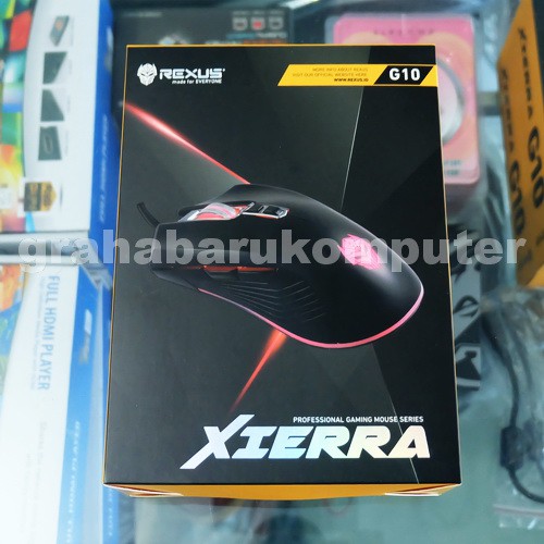 Rexus Xierra G10 Gaming Mouse | Shopee Malaysia