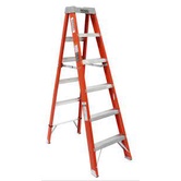 [ RIDGID ] FIBERGLASS DOUBLE STEP LADDERS RL-FGS8 [ 76697 rlfgs8 ...
