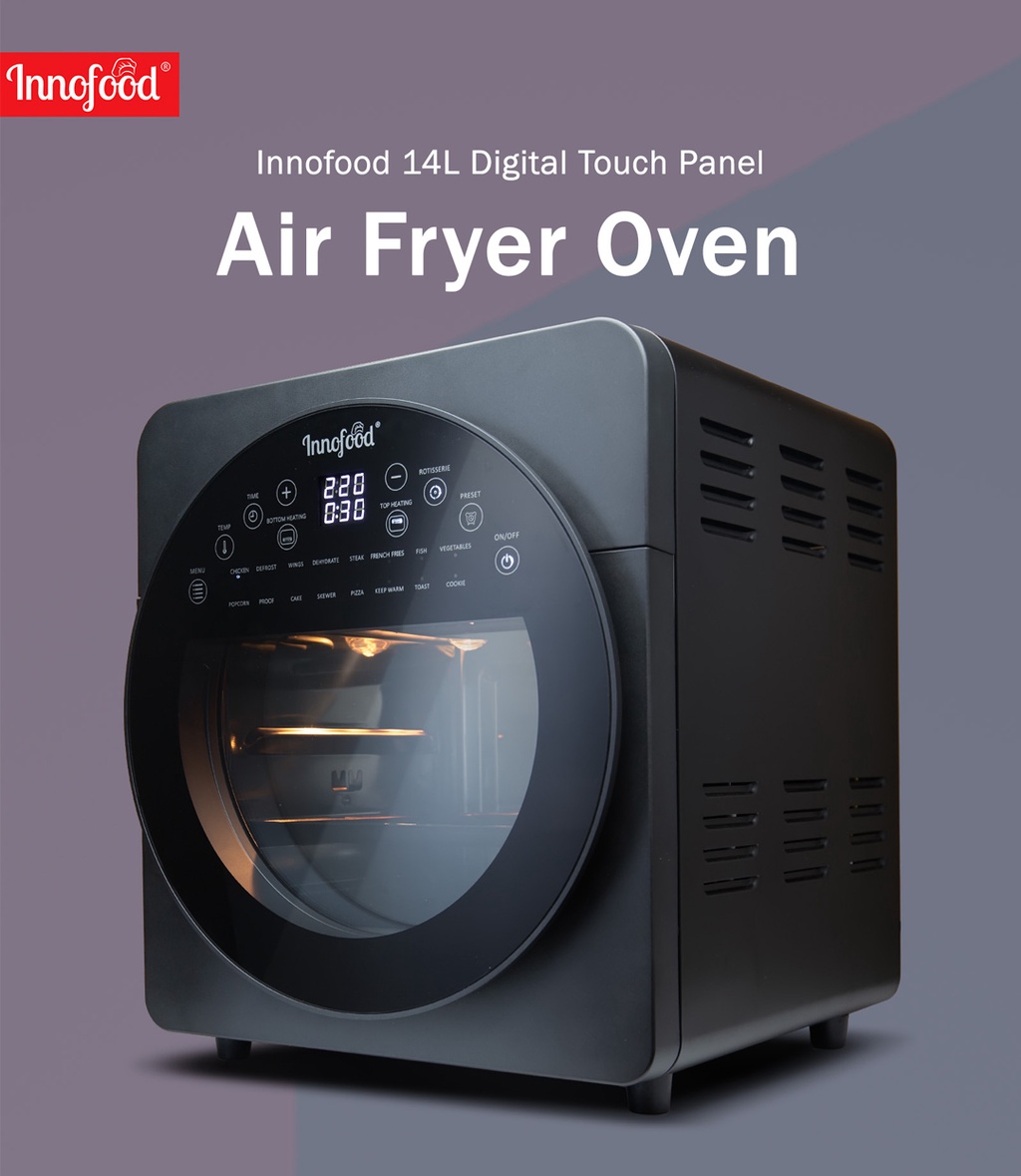 Innofood 16in1 Digital Air Fryer Oven With Fermenting And Dehydrating ...