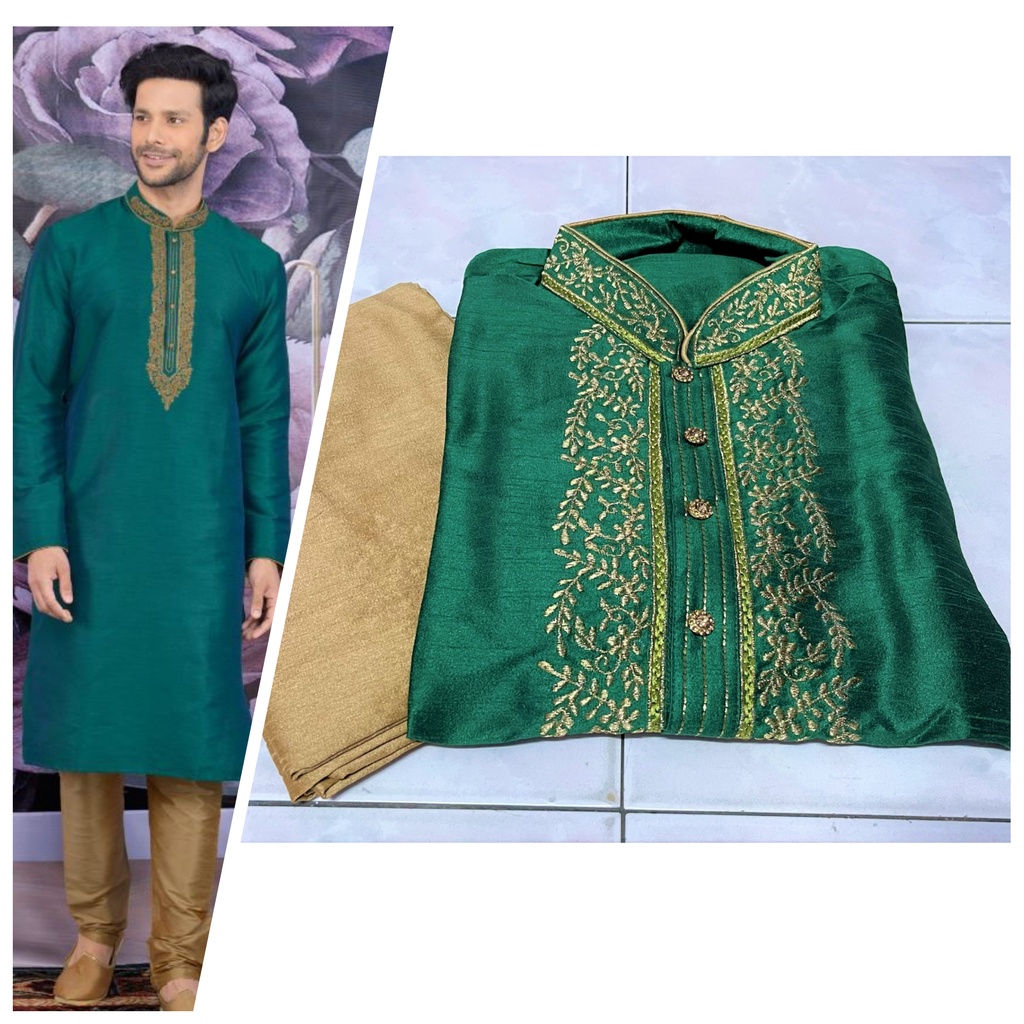 Men Kurta Set | Men kurta pajama | Men Jippa - Full set with pants ...