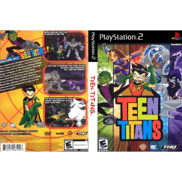 PS2 GAME COLLECTION (Teen Titans) | Shopee Malaysia