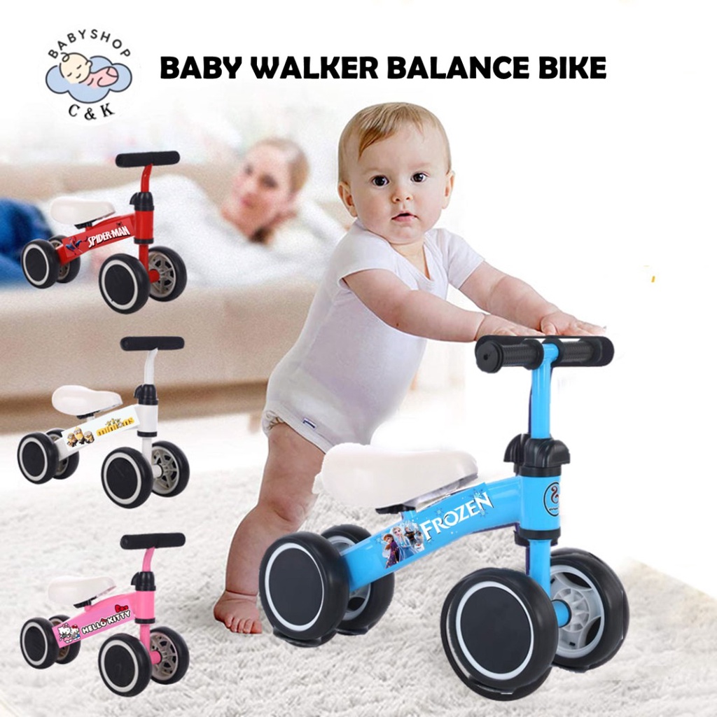 Baby Walker Balance Bike Children Bicycle Mini Bike Walker Bike Scooter ...