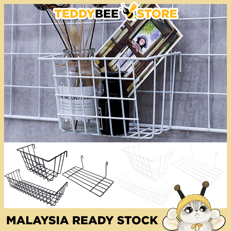 Multifunctional Iron Grid Organizer Wall Nett Hanging Home Decor DIY ...