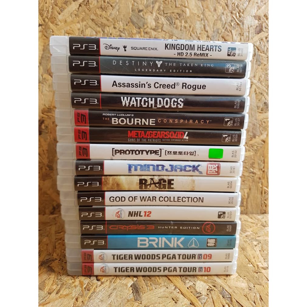 Used Ps3 Games Collection 2 | Shopee Malaysia