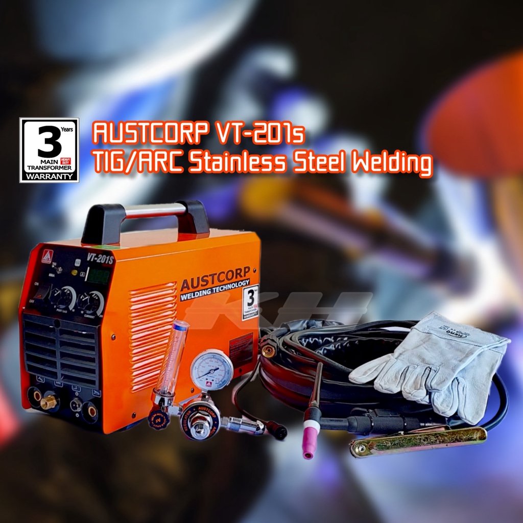 Austcorp VT-201S TIG/ARC Stainless Steel Welding KH | Shopee Malaysia