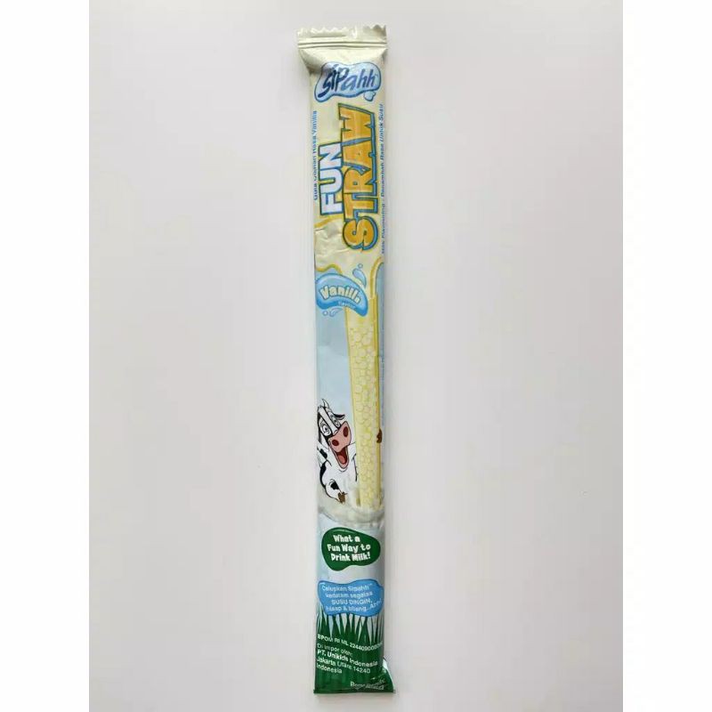 Sipahh Fun Straw pack 1's/unique Milk Straw With Sipah Flavor | Shopee ...