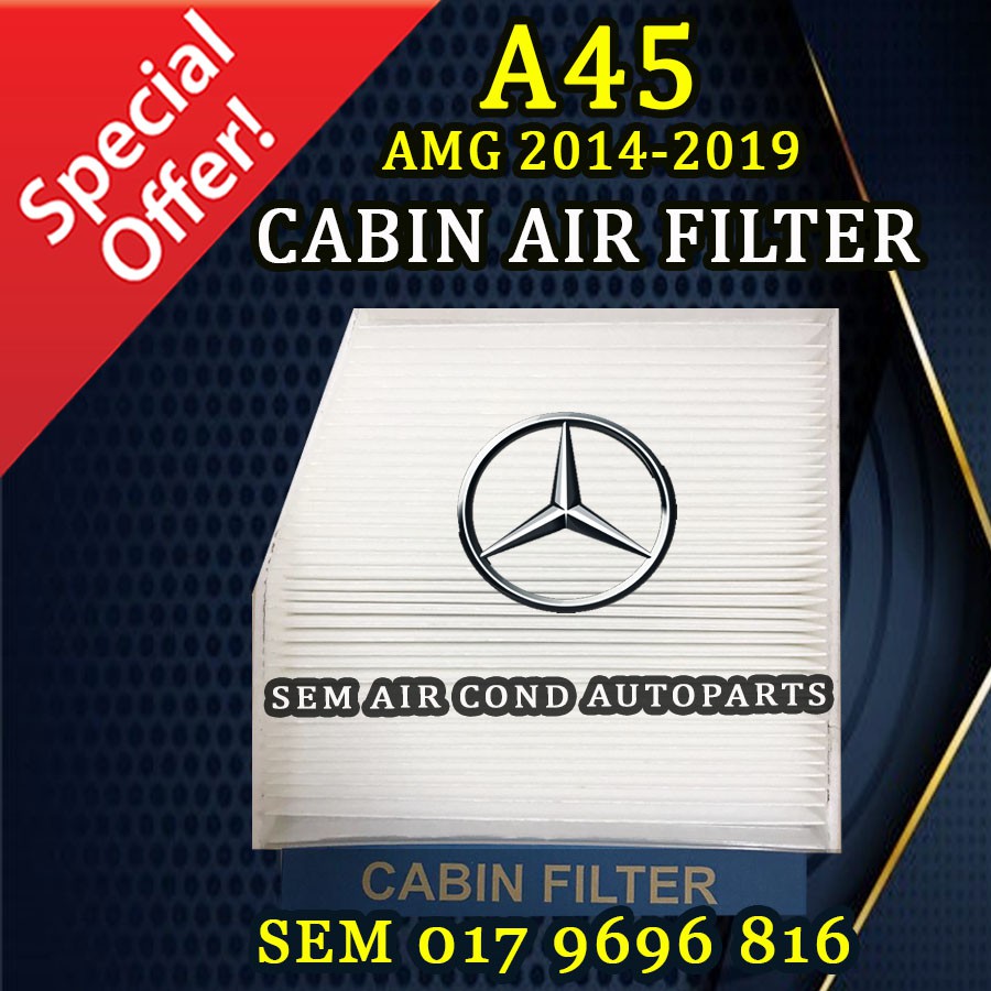 MERCEDES-BENZ A-CLASS A45 AMG 2014-2019 YEAR CABIN AIR FILTER (CAR ...