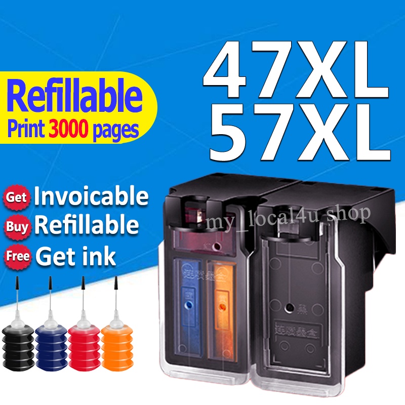 For Canon PG-47 CL-57 CL-57S PG47 CL57 CL57S Ink Cartridge For Canon ...