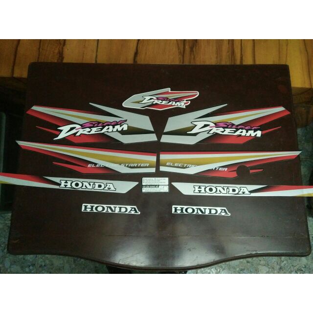 Honda super Dream 2000 stamp set | Shopee Malaysia