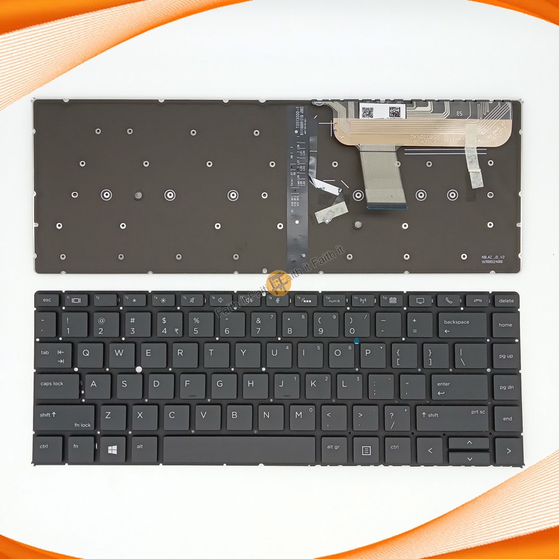Original Quality For HP EliteBook x360 1040-G4 1040-G5 Keyboard ...