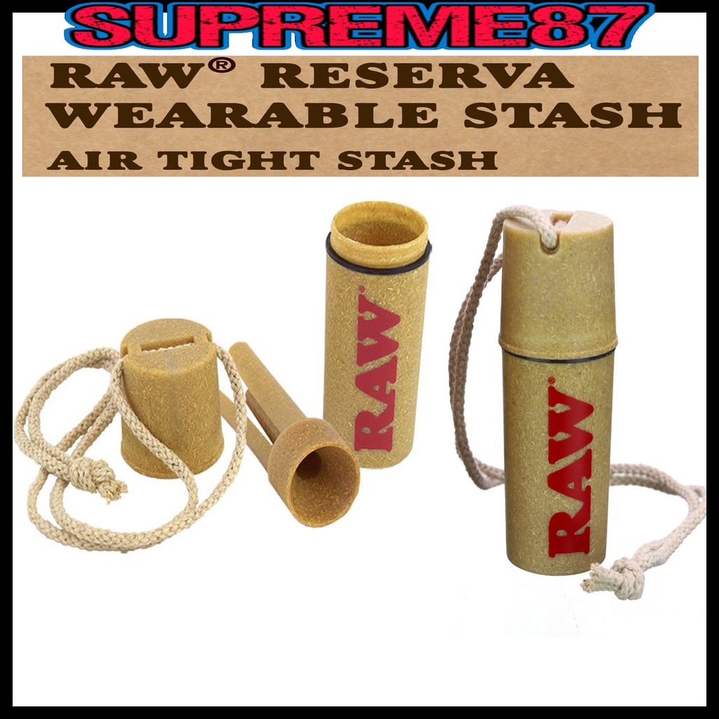 RAW RESERVA WEARABLE STASH RAW Reserva (Air-tight / Waterproof) Bio ...
