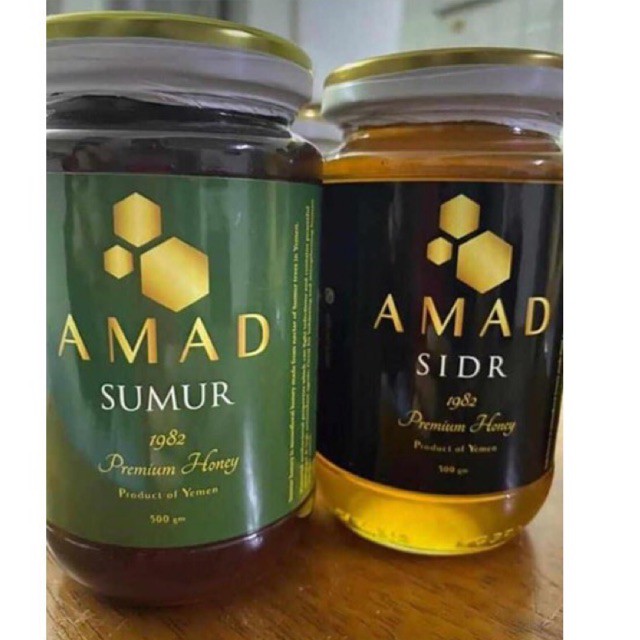 MADU AMAD 💯 madu asli yaman sidr & sumur | Shopee Malaysia