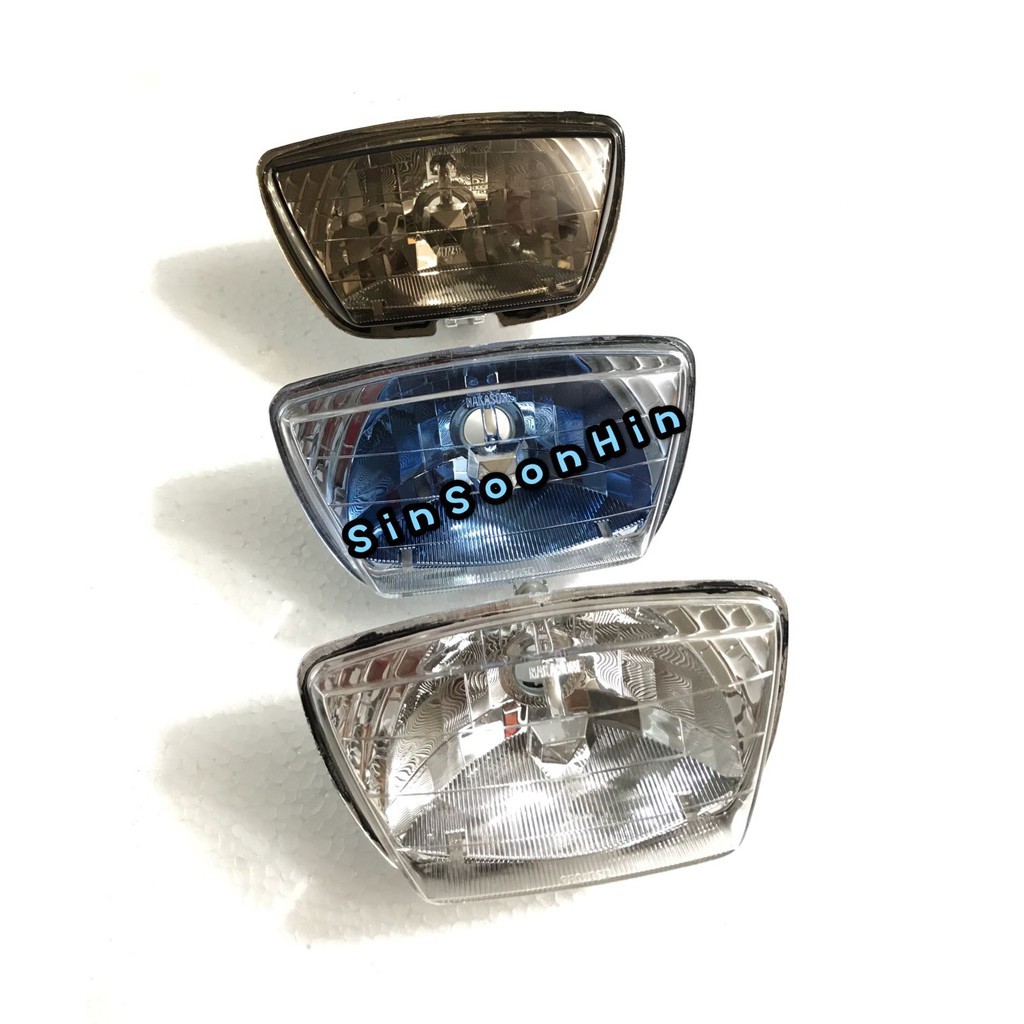 YAMAHA SS110 / Y110 / SS1 SRE Head Lamp Diamond Eye (Chrome / Blue ...