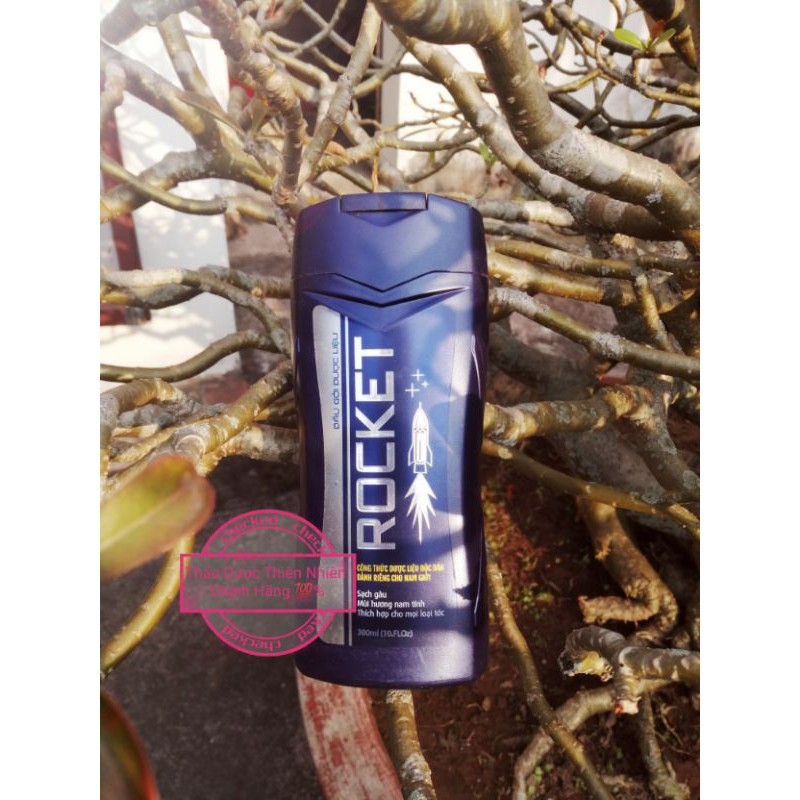 Rocket Shampoo (300ml) For Men, Clean Dandruff, Itching Scalp | Shopee ...