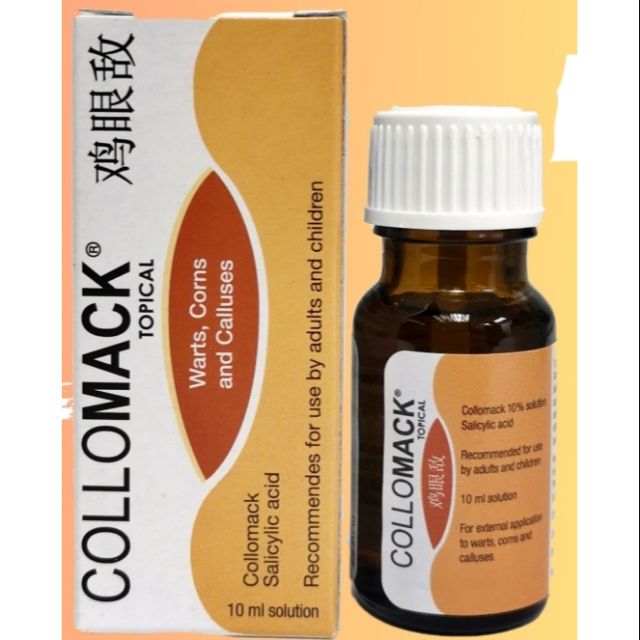 [PROMO] Collomack Topical Solution 10ml For Warts, Corns and Calluses ...