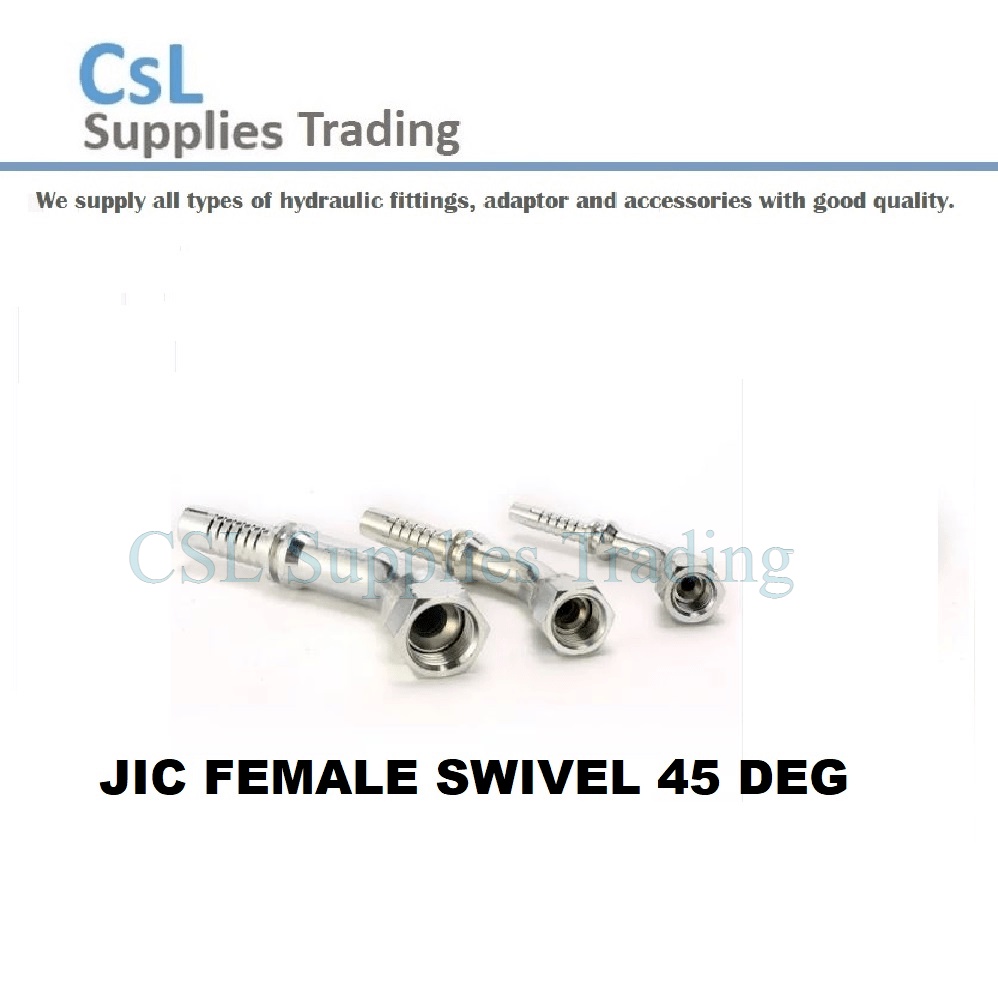 64 JIC HYDRAULIC FITTING | Shopee Malaysia