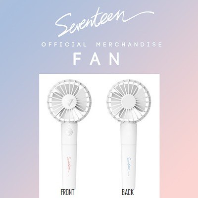 100%ORIGINAL official Seventeen portable fan electric handy mini fan ...