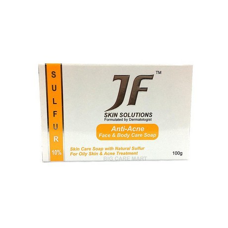 Jf Skin Solutions Anti-Acne Sulfur Soap Fungal Infections 100g | Shopee ...