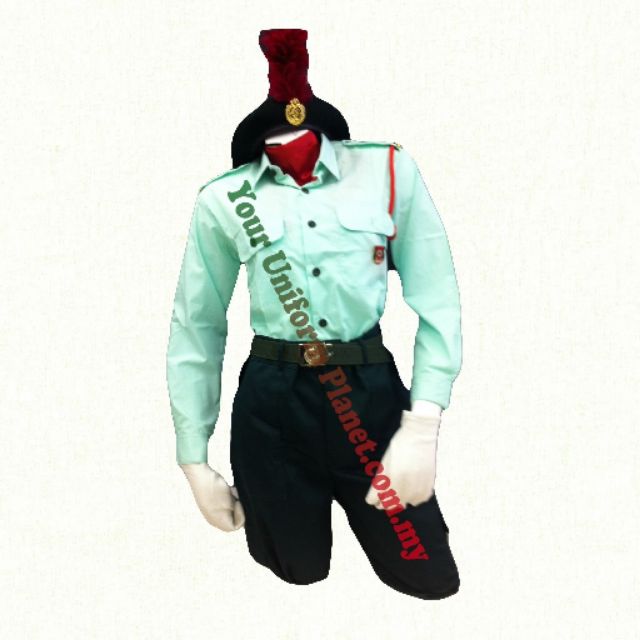 Baju Uniform Kemeja KRS Lengan Panjang(TUNAS KADET REMAJA SEKOLAH ...