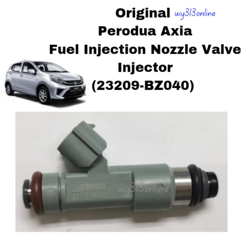 Original Perodua Axia Fuel Injector Nozzle Valve Denso 23209-BZ040 ...