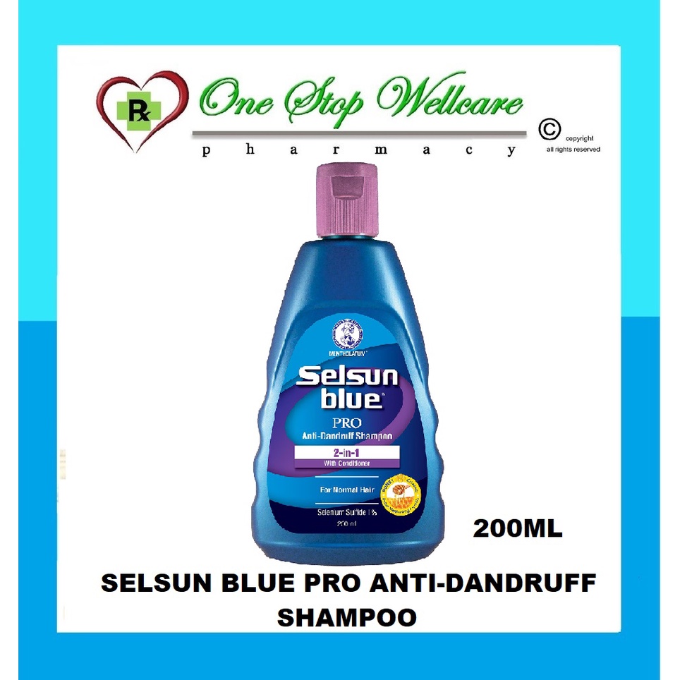 SELSUN BLUE PRO ANTI-DANDRUFF SHAMPOO 120ML / 200ML ( RED / GREEN ...