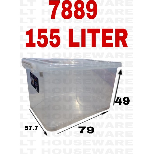 CENTURY storage box / multipurpose box 7889 (155 LITER) | Shopee Malaysia