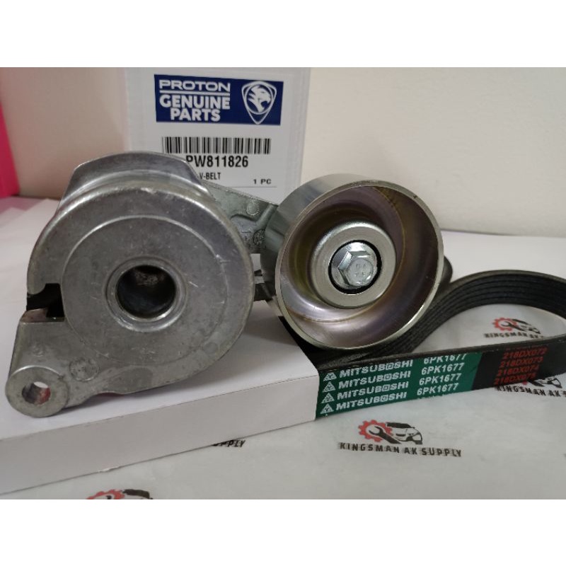 PW811826 PROTON FAN BELT TENSIONER GEN2 PERSONA EXORA CPS PREVE BLM OLD ...