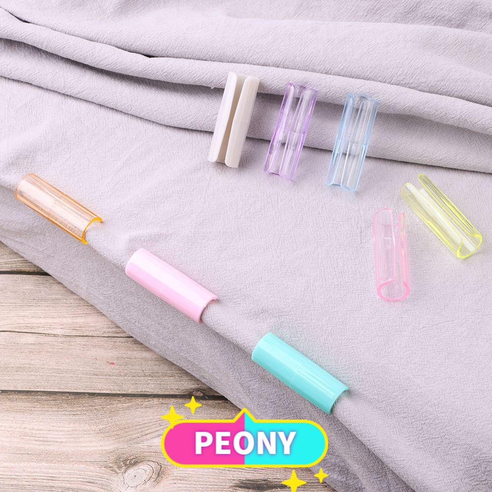 PEONY 12pcs Transparent Invisible Clip Bedroom Clamp Quilt Fixing ...