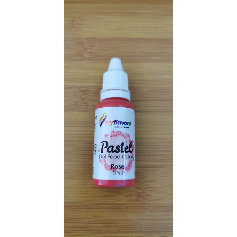 ROSE Pastel Gel Food Colour My Flavor | Shopee Malaysia