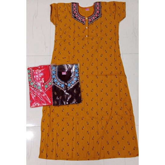 Ladies Nighty, night Gaun , India nighty | Shopee Malaysia