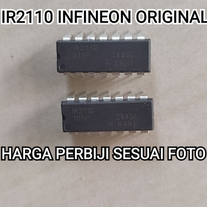 Ic IR2110 IR 2110 ORIGINAL INFINEON For CLASS D/SMPS Etc | Shopee Malaysia
