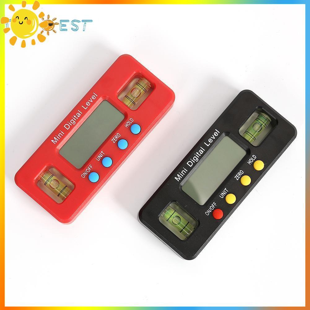 READY STOCK💖 Mini Digital Level Protractor Inclinometer Angle Finder ...