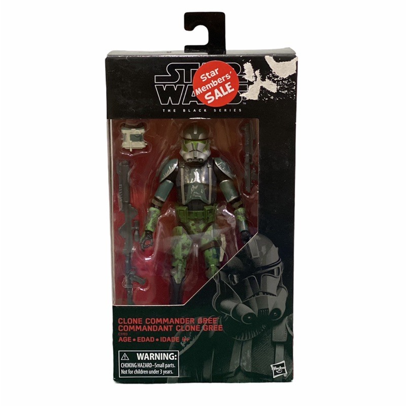 Star Wars Clone Commander Gree The Black Series 6 inch Action Figure ...