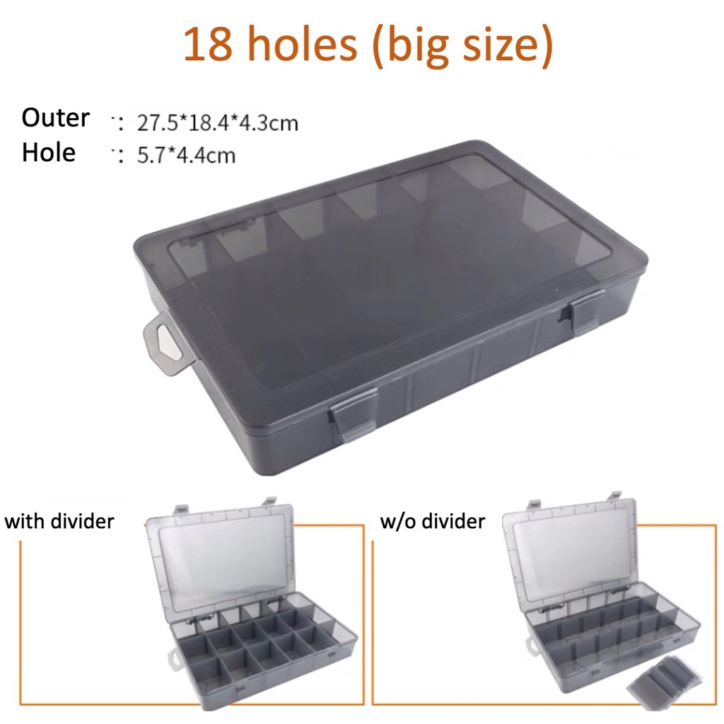 (1 pc) Storage boxes for fastener, small parts, tools, jewellery ...