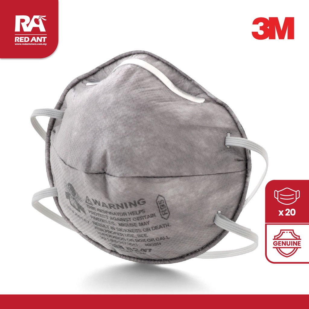 [20 PCS ] 3M 8247 R95 PARTICULATE RESPIRATOR | Shopee Malaysia