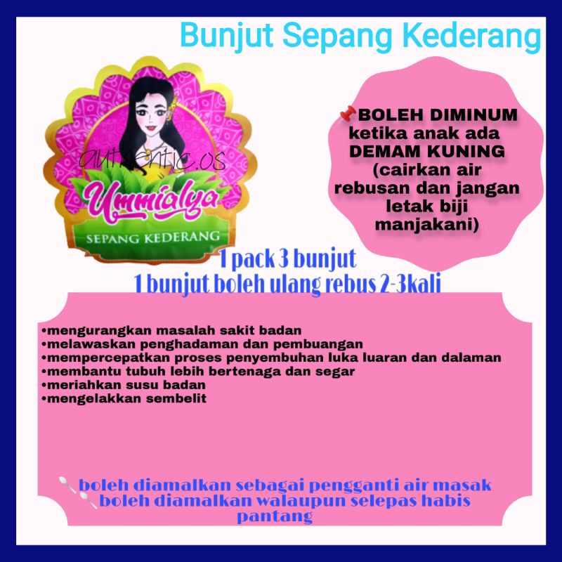 UMMIALYA Jamu Wanita Lepas Bersalin Ubat Berpantang Manjakani Air Akar ...