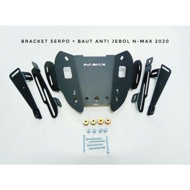 Nmax serpo bracket nmax2020 rear view mirror bracket thick serpo nmax ...