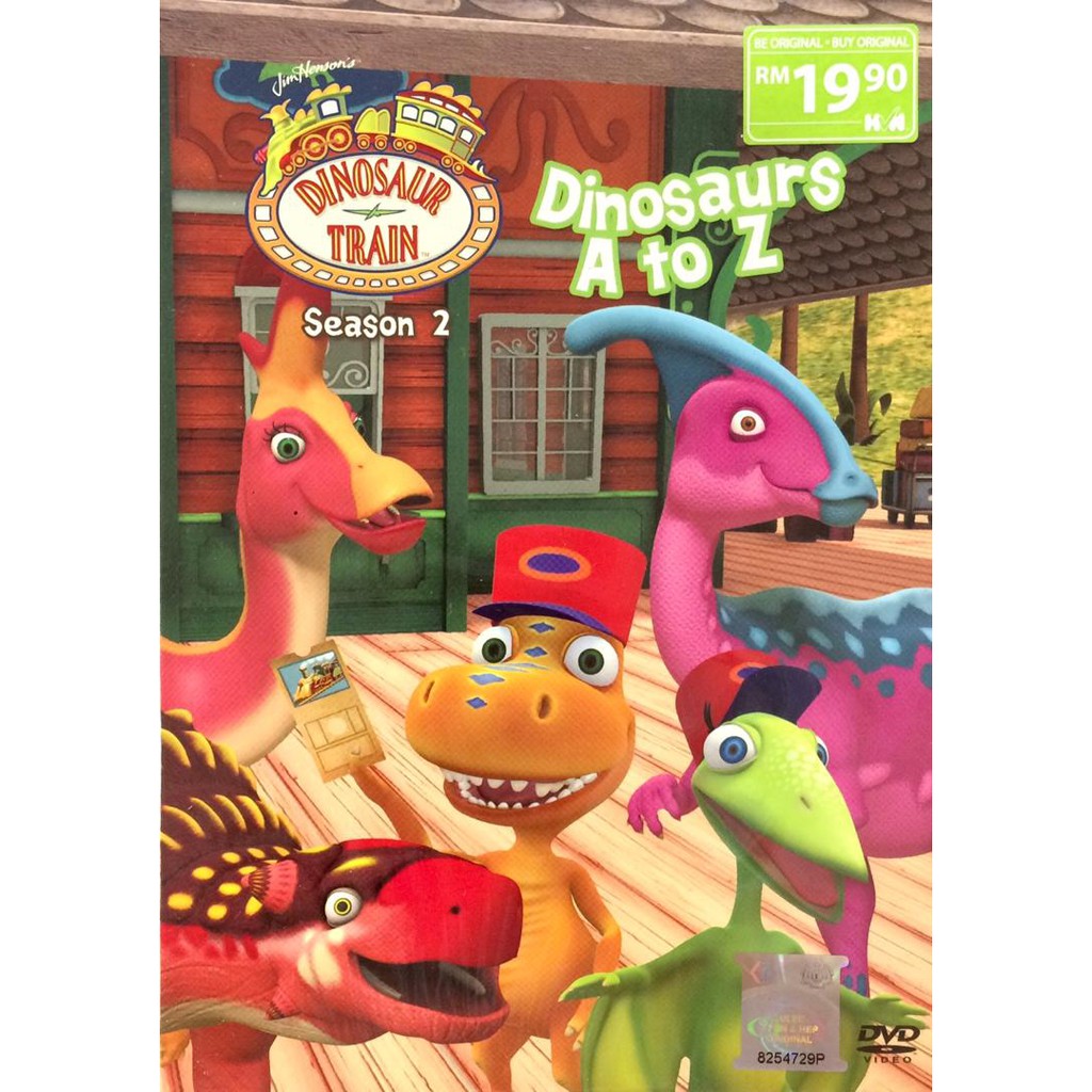 Cartoon DVD～DINOSAUR TRAIN SEASON 2 DINOSAURS A TO Z (DVD) | Shopee ...